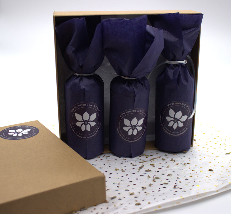 Sleep Well Super-Sleep Gift Set - 3 x 100ml Bottles in Recycled Luxury ...