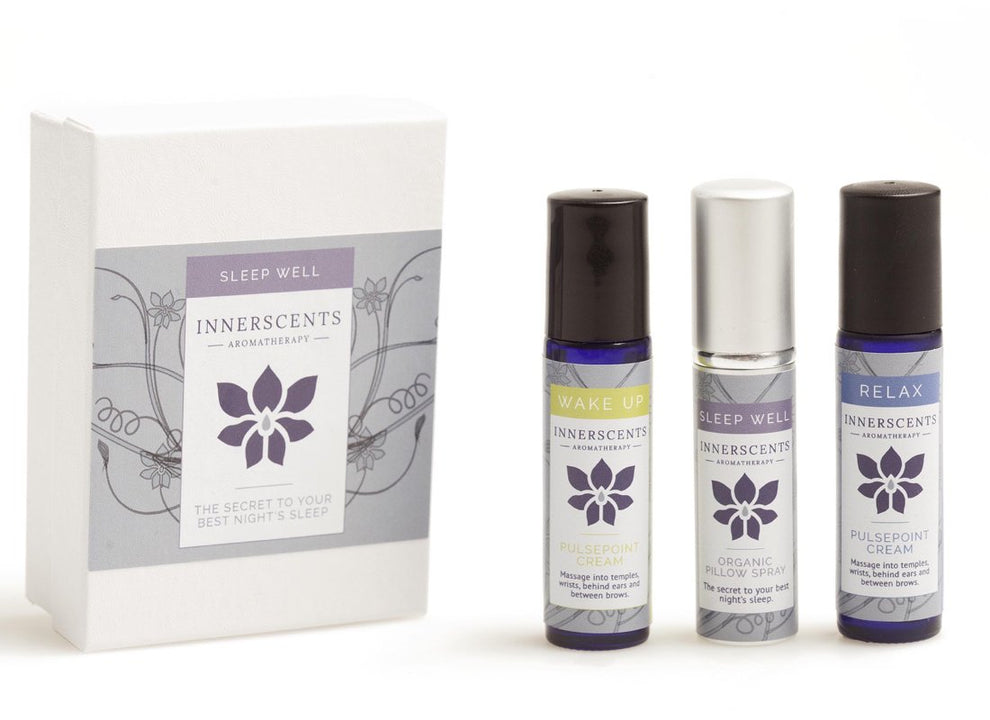 Kit Sleepwell Spray with Wake Up and Relax Pulsepoints | Innerscents ...